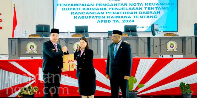 Akhirnya Rapat Paripurna Pengesahan APBD Kabupaten Kaimana Tahun 2024 Resmi Digelar – KAIMANA NEWS