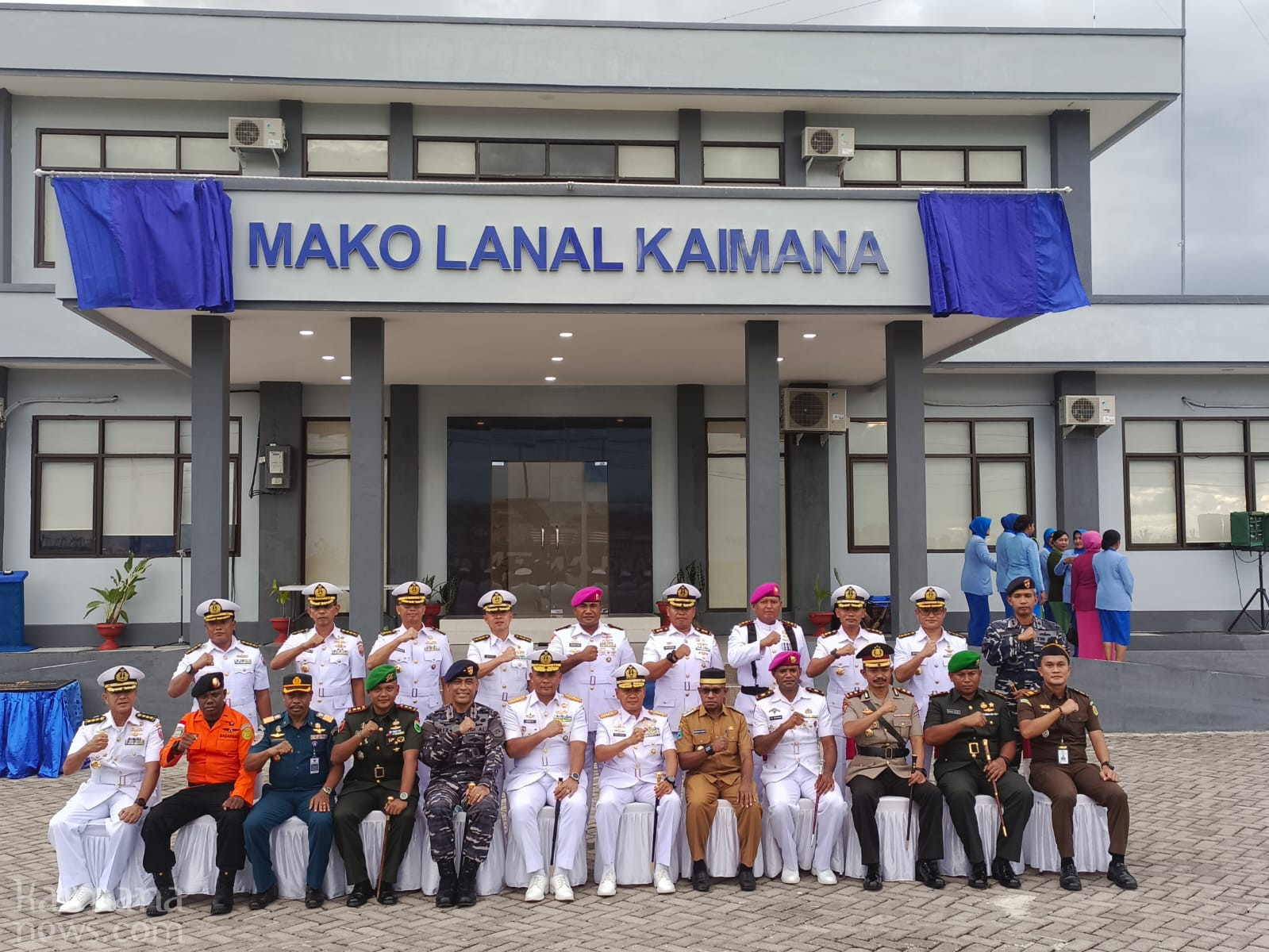 Pangkoarmada Resmikan Mako Lanal dan Kukuhkan Danlanal Kaimana ...